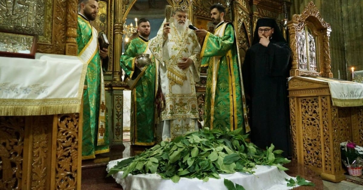 Rusaliile sau Pogorârea Duhului Sfânt, una dintre cele mai vechi ...