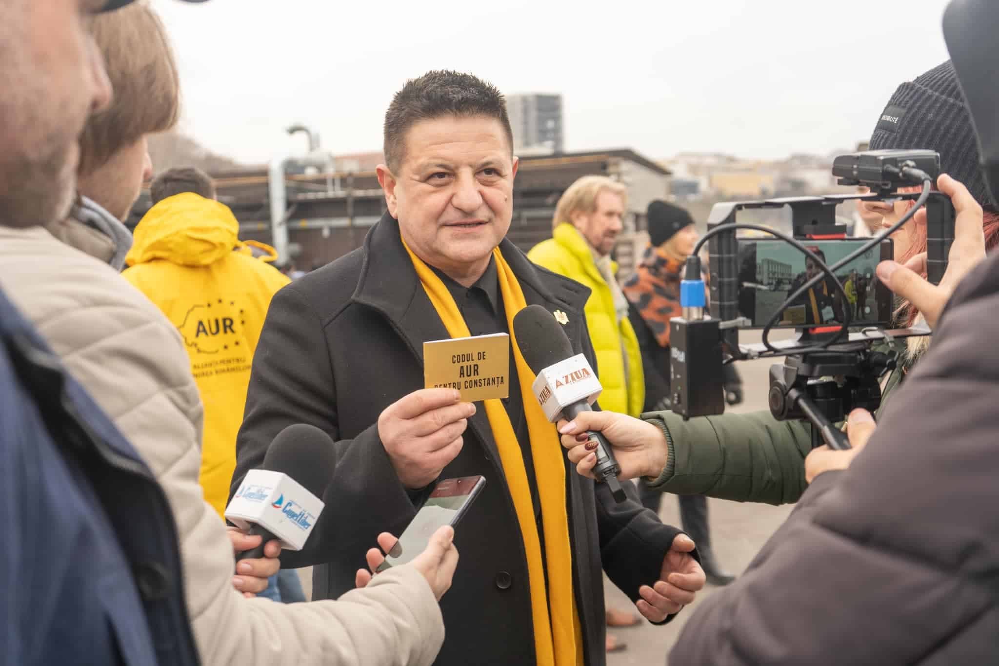 Ovidiu Cupșa, candidatul AUR la Primăria Municipiului Constanţa - 60m.ro