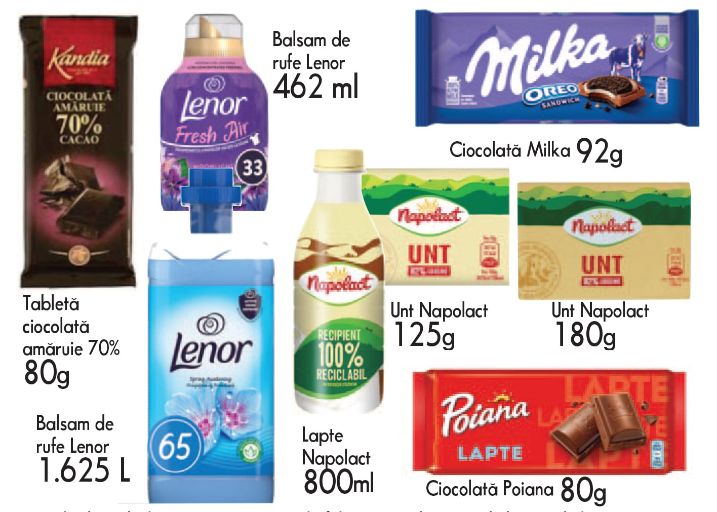 Ambalajele au intrat la apă: ciocolata de 92 de grame, untul de 180 de ...