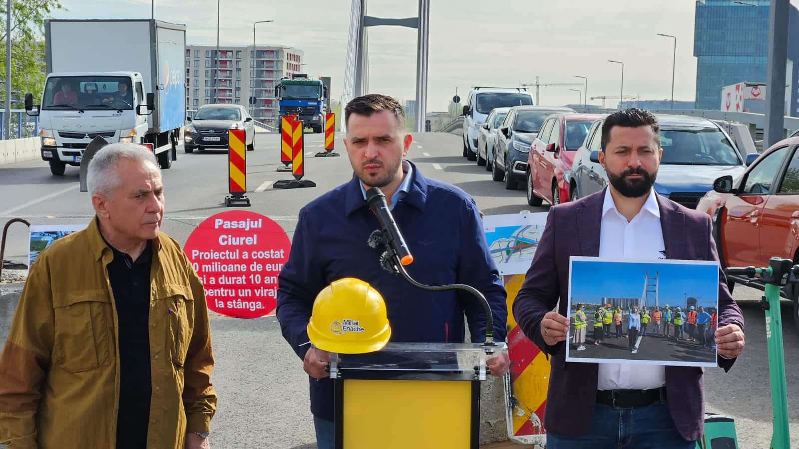 Podul Ciurel, inaugurat de Firea, este inutil. 50 de milioane de euro ...