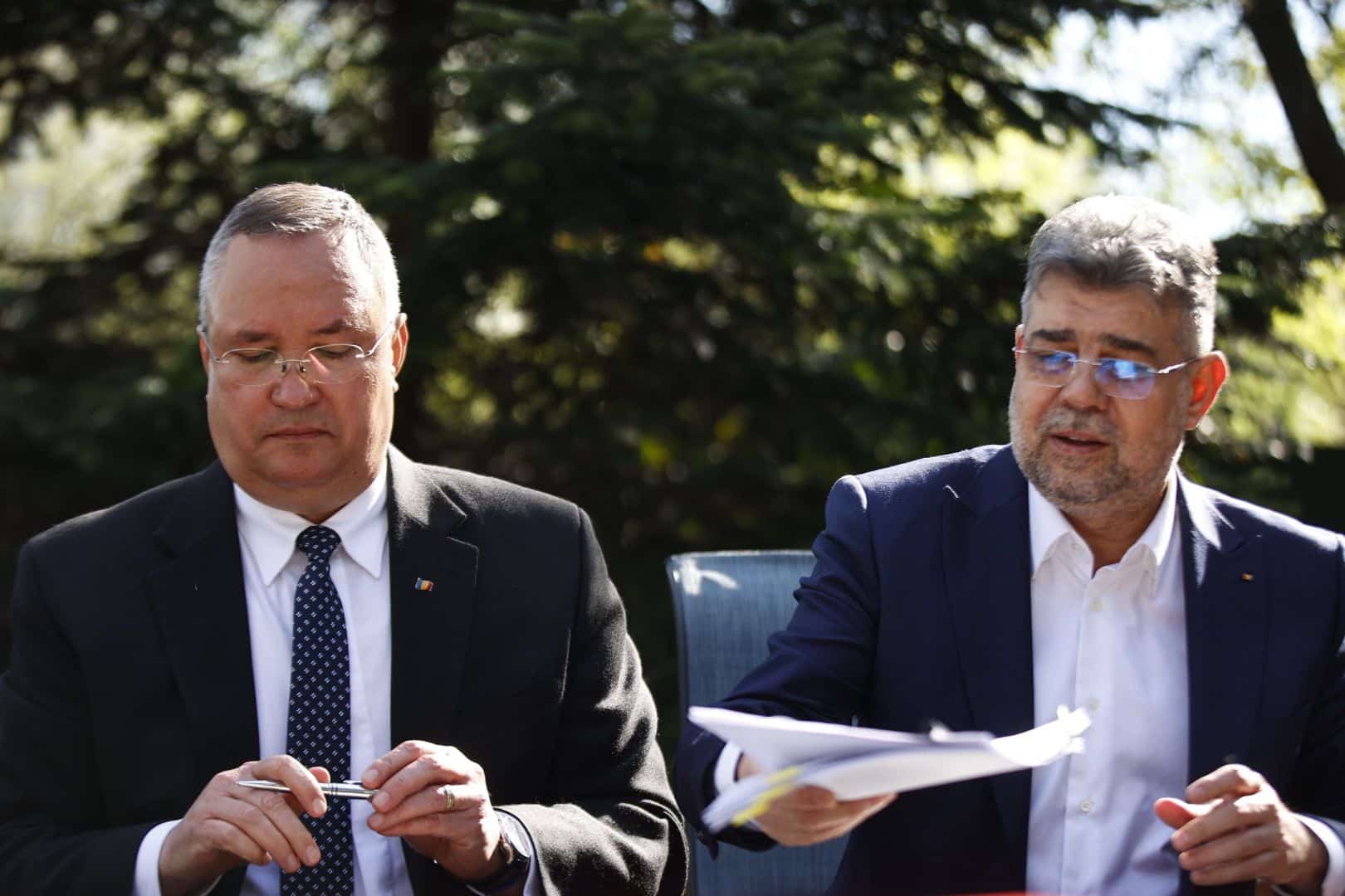 Ciolacu s-a văzut cu Ciucă și a cerut susținerea PNL pentru turul 2 ...
