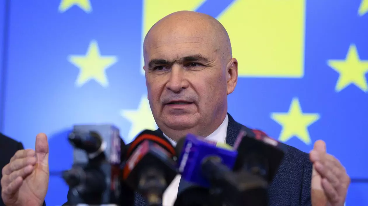 Palatul Cotroceni, iluminat de Ilie Bolojan în culorile drapelului ...