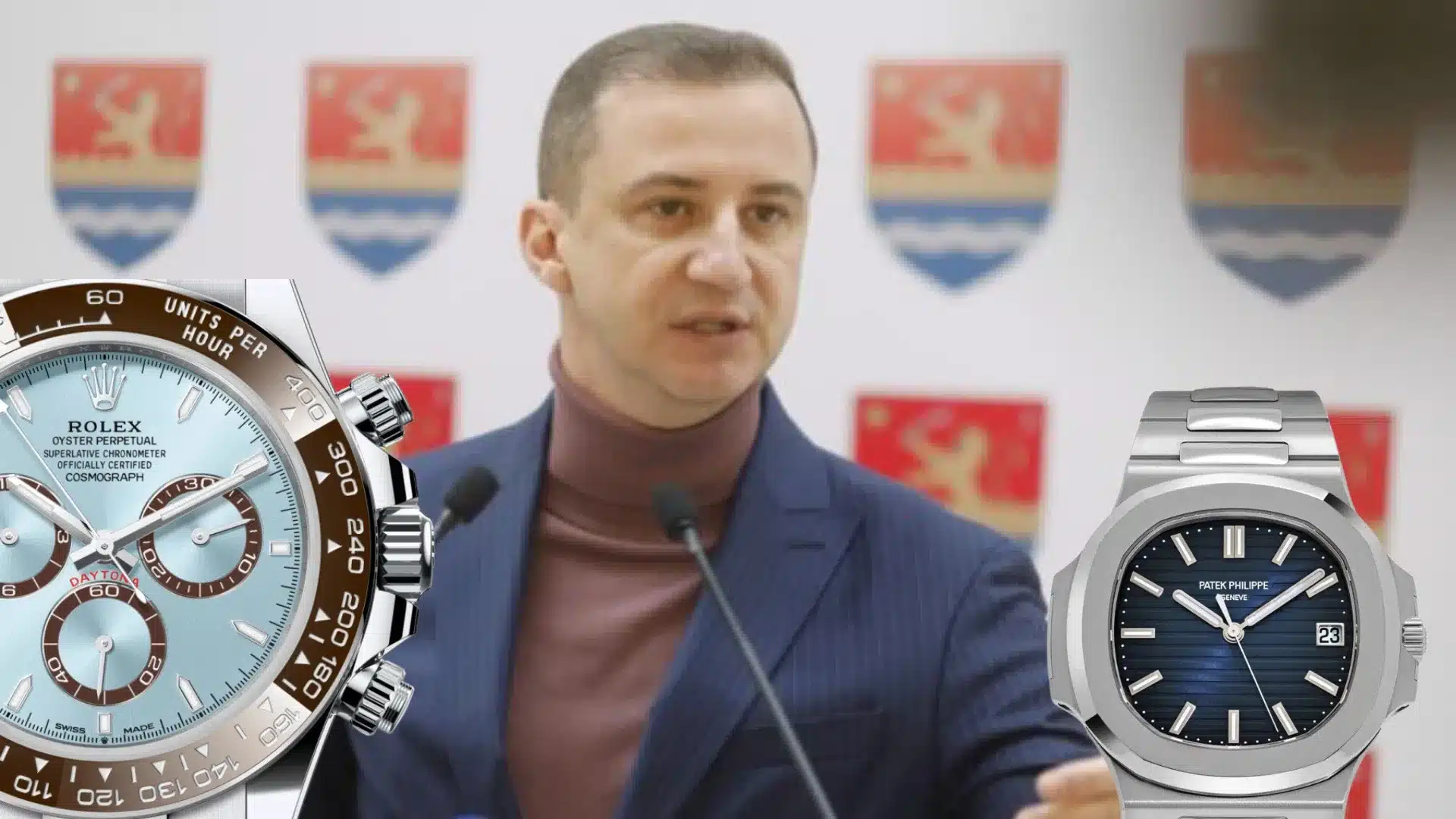 Șeful CJ Timiș, Alfred Simonis, ascunde ceasuri de jumătate de milion ...